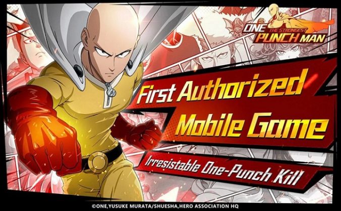 1st Authorized ONE PUNCH MAN Game Pre-Registration Underway