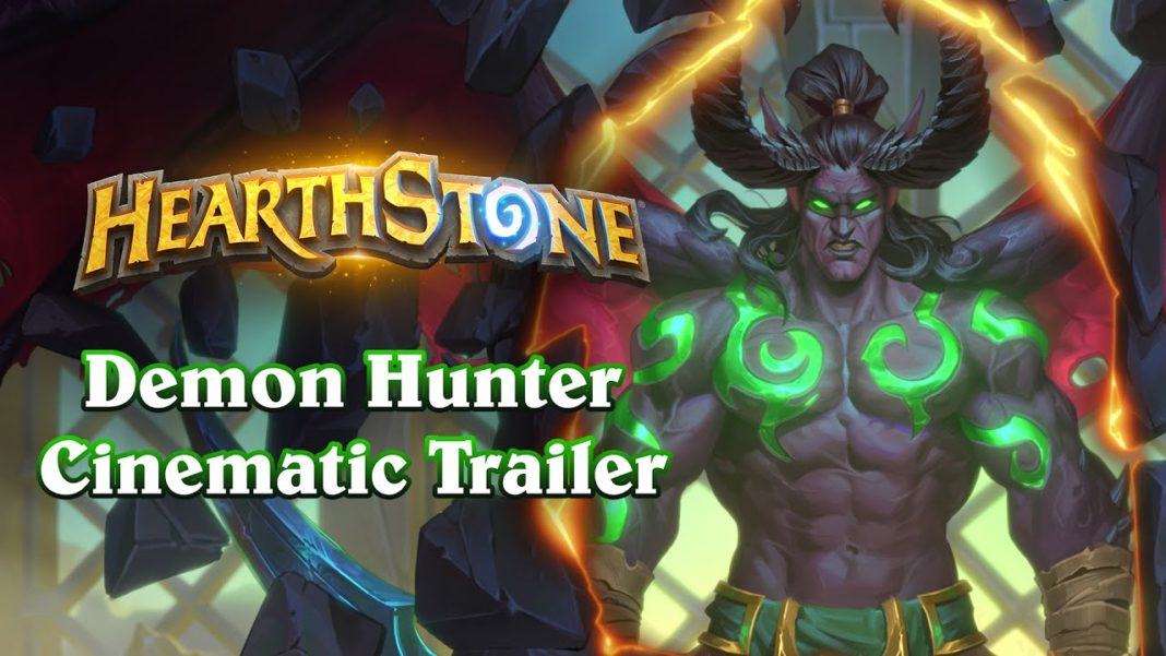 The Hearthstone Demon Hunter Prologue content is now live to download ...