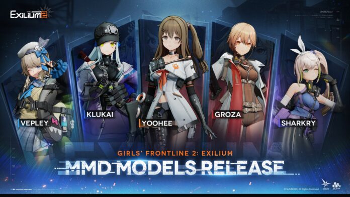 Girls' Frontline 2: Exilium Releases Free MMD T-Doll Models for Content ...