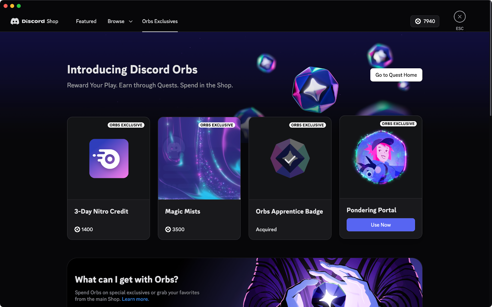 Discord Launches ‘Orbs’ Globally: Earn Nitro & Perks Through Quests