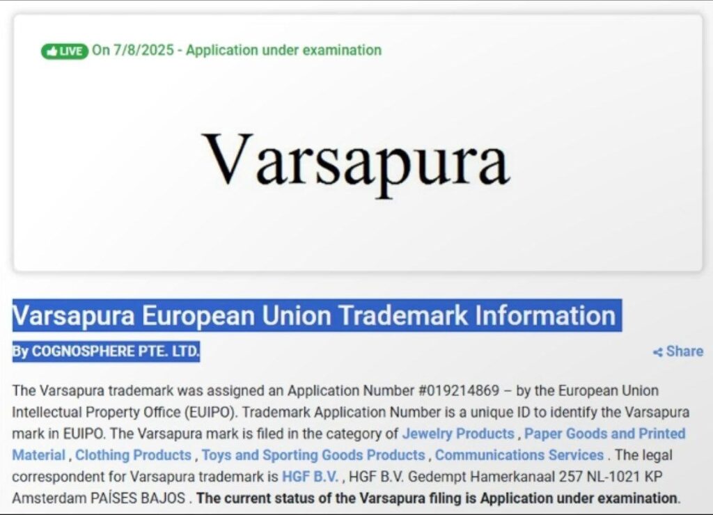 HoYoverse Registers “Varsapura” Trademark—Fans Speculate AI-Powered ...