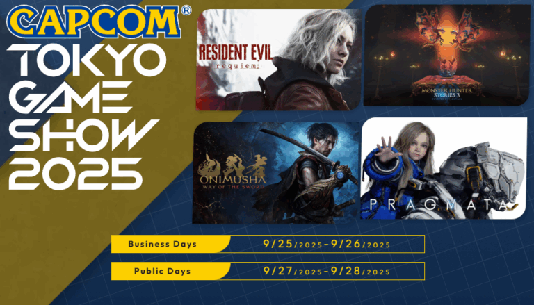 Capcom Announces Tokyo Game Show 2025 Lineup and Schedule