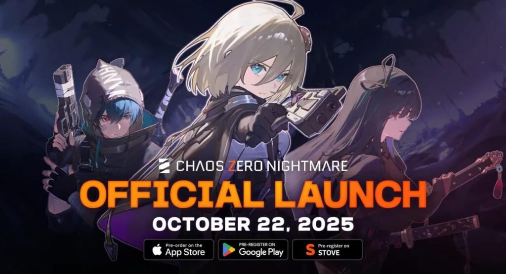Chaos Zero Nightmare Launches October 22 on Mobile and PC
